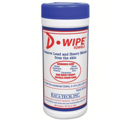 Lead Cleaning Hand Wipes - 40 Count Canister for Cleanliness